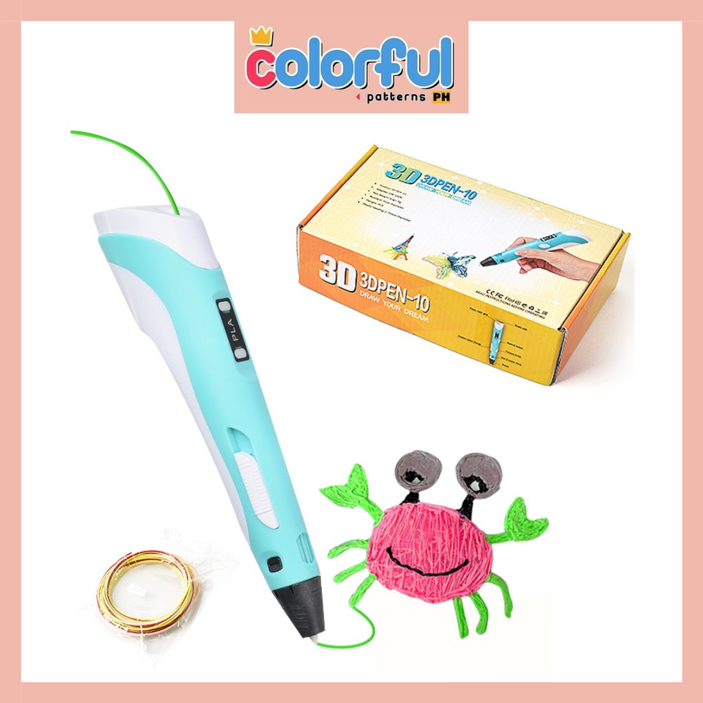 Intelligent 3D Printing Pen Digital Art with FREE Filament | Shopee ...