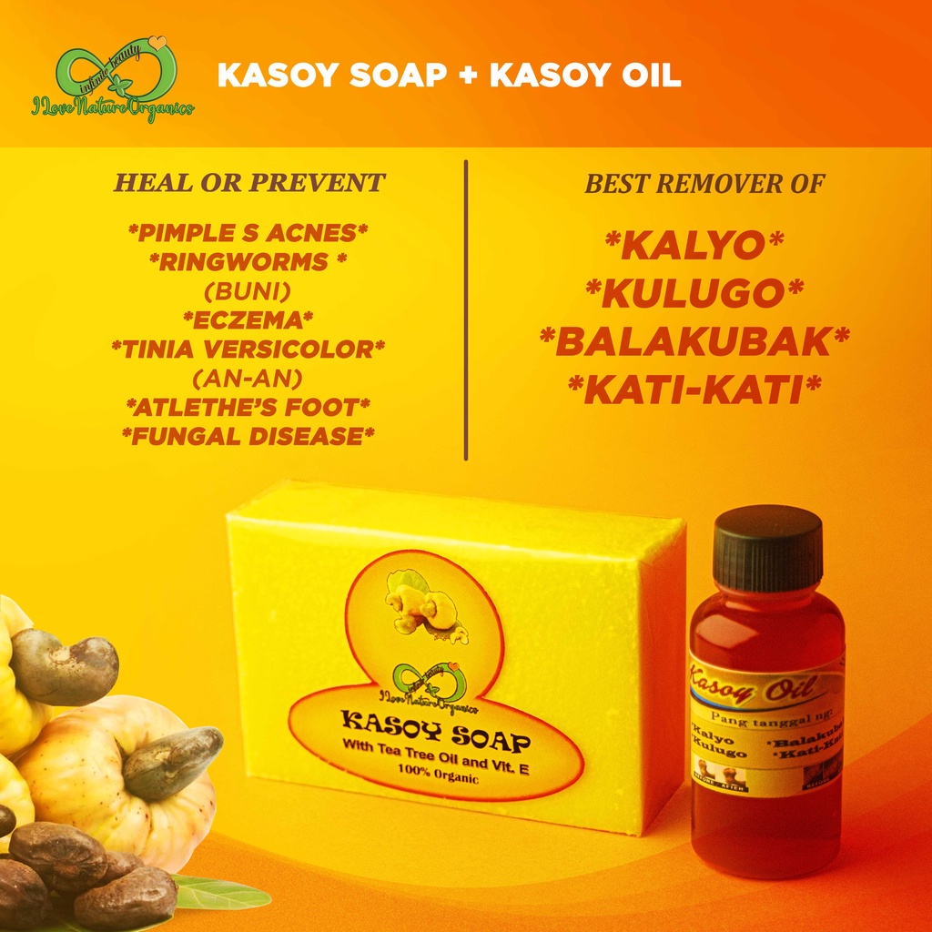 Kasoy Soap With Oil By Pimples And Others | Shopee Philippines