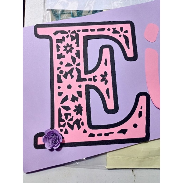 Custom Made letter Designs Letter Cut Out Lettering Backdrop for Party ...