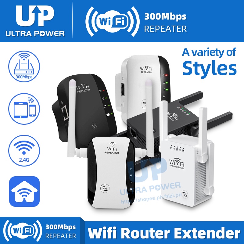 4 Antenna 2.4GHz 300Mbps High Speed Wifi Repeater / Router / AP / Wifi ...