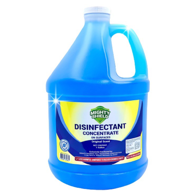 Mighty Shield Disinfectant Concentrate 1 Gallon - Shield Disinfectant ...