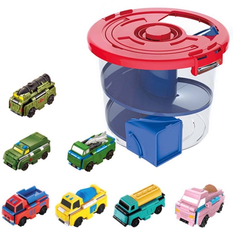 2 in 1 Cars Bucket Slide Ramp/Kids Car Toys with Ramp/Car with Ramp ...