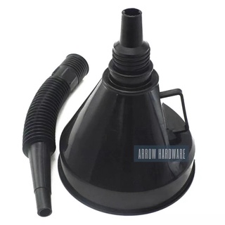 ready stock Universal 2 in 1 Plastic Funnel Car Motorcycle Refueling ...
