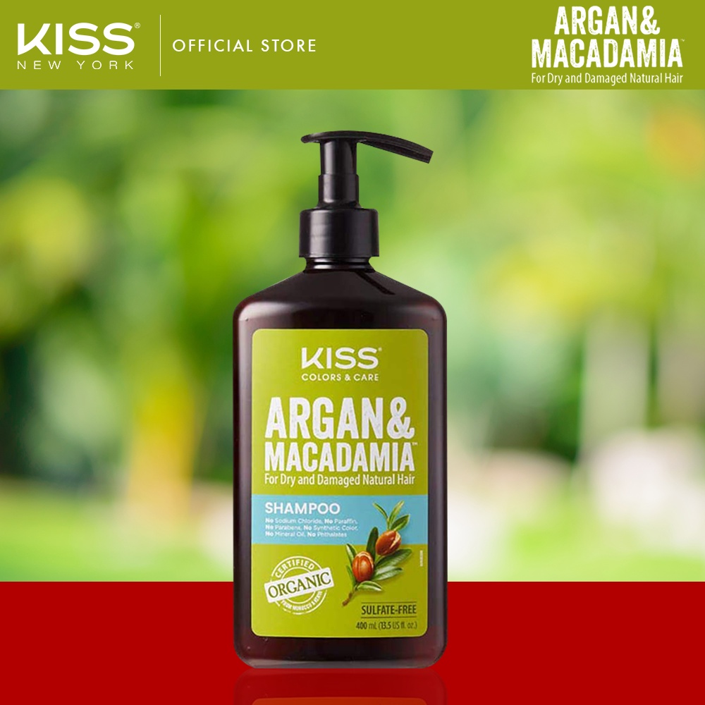 Kiss Colors & Care Argan & Macadamia Shampoo | Shopee Philippines