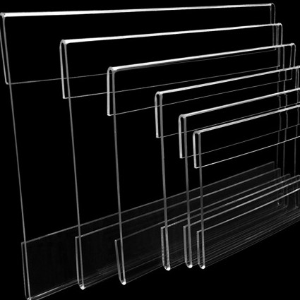 10 Pcs Acrylic Label Holder Adhesive Price Tag Organic Price Tag ...