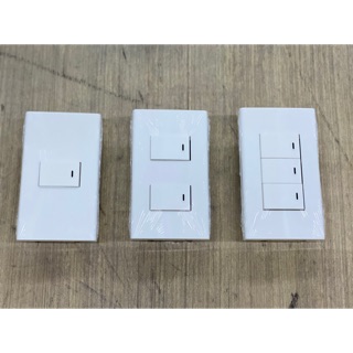 WIDE SERIES Panasonic 1-Way Devices 1 Gang 2 Gang 3 Gang Switch SET ...