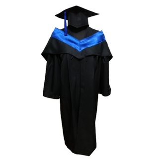 College Graduation Toga with Royal Blue Hood | Shopee Philippines