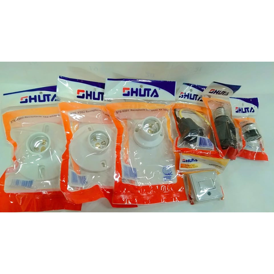ELECTRICAL ACCESSORIES STE SERIES SHUTA | Shopee Philippines