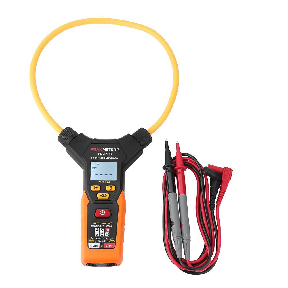 [Ready Stock] Digital Flexible Clamp Meter 3000A AC Current Multimeter ...