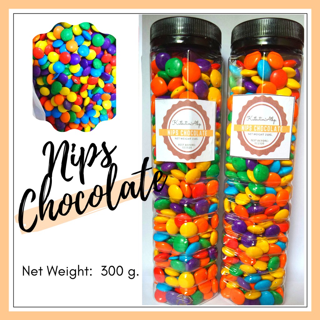 Nips Chocolate (Choco Buds Big)300g. CandyTalk | Shopee Philippines