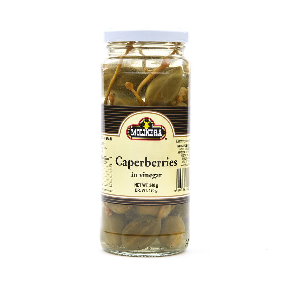 Molinera Caperberries In Vinegar 340g | Shopee Philippines