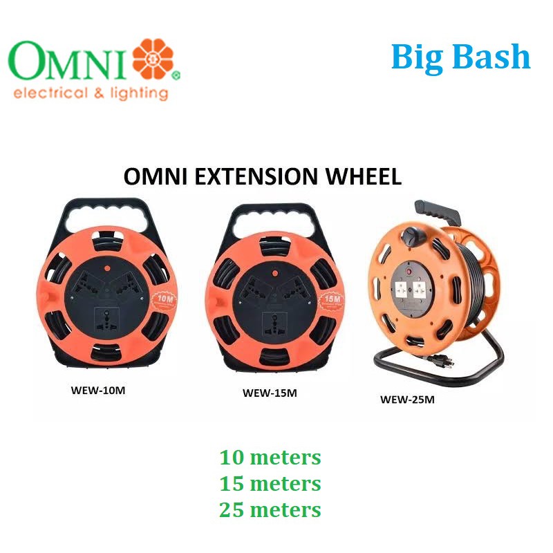 Omni Extension Wheel 10 Meters 15 Meters 25 Meters | Shopee Philippines
