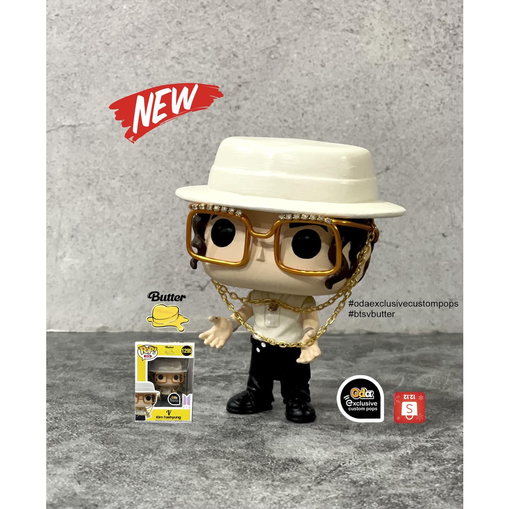 BTS V Butter White Custom Pop (Created by ODA Exclusive Custom pops) | Shopee Philippines