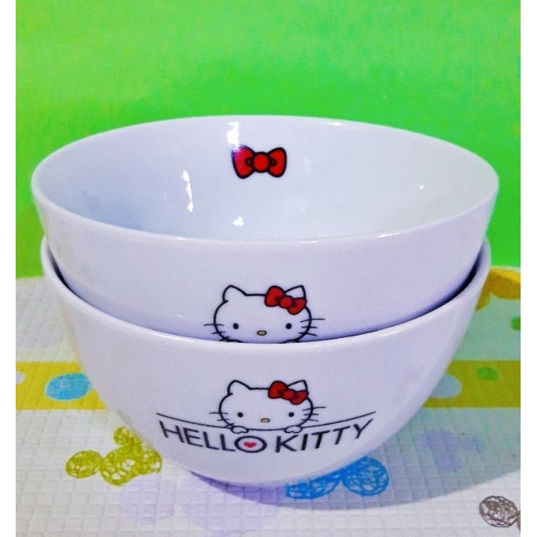 Hello Kitty Ceramic Deep Bowl LAWSON x SANRIO Co.Ltd | Shopee Philippines