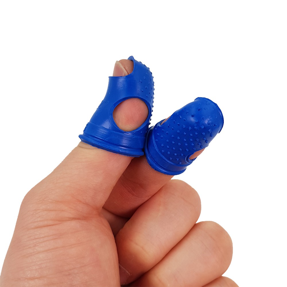 Rubber Fingers Tips Guard Anti Slip Rubbers pad Gel, Hand Finger ...