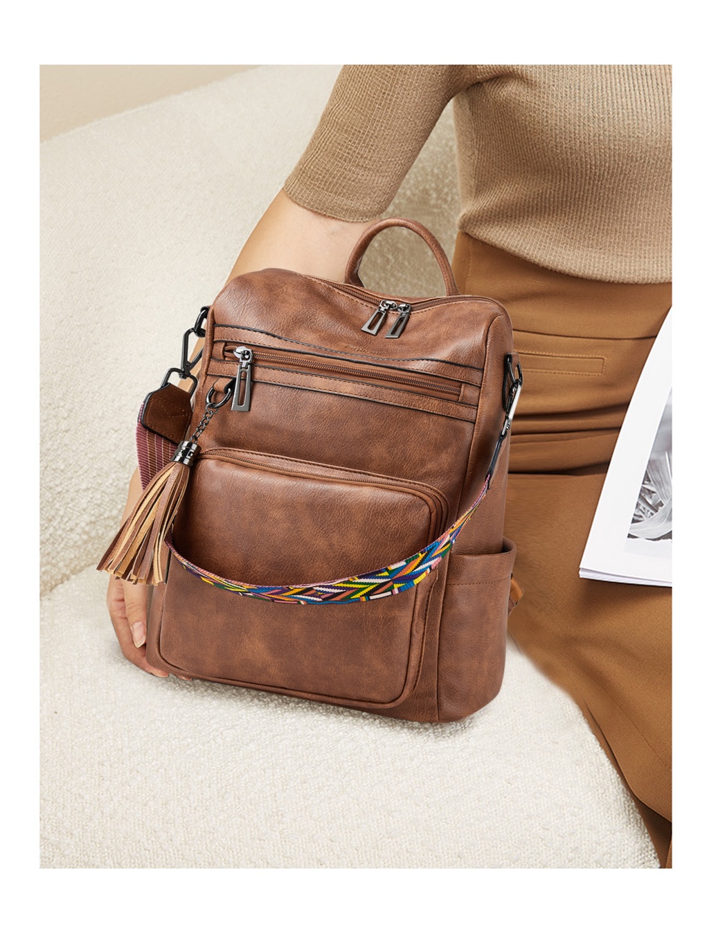 Imperial Horse H611 Backpack Purse for Women Fashion Designer Ladies ...