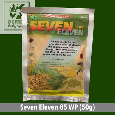 Seven Eleven 85WP Insecticide (50g) | Shopee Philippines