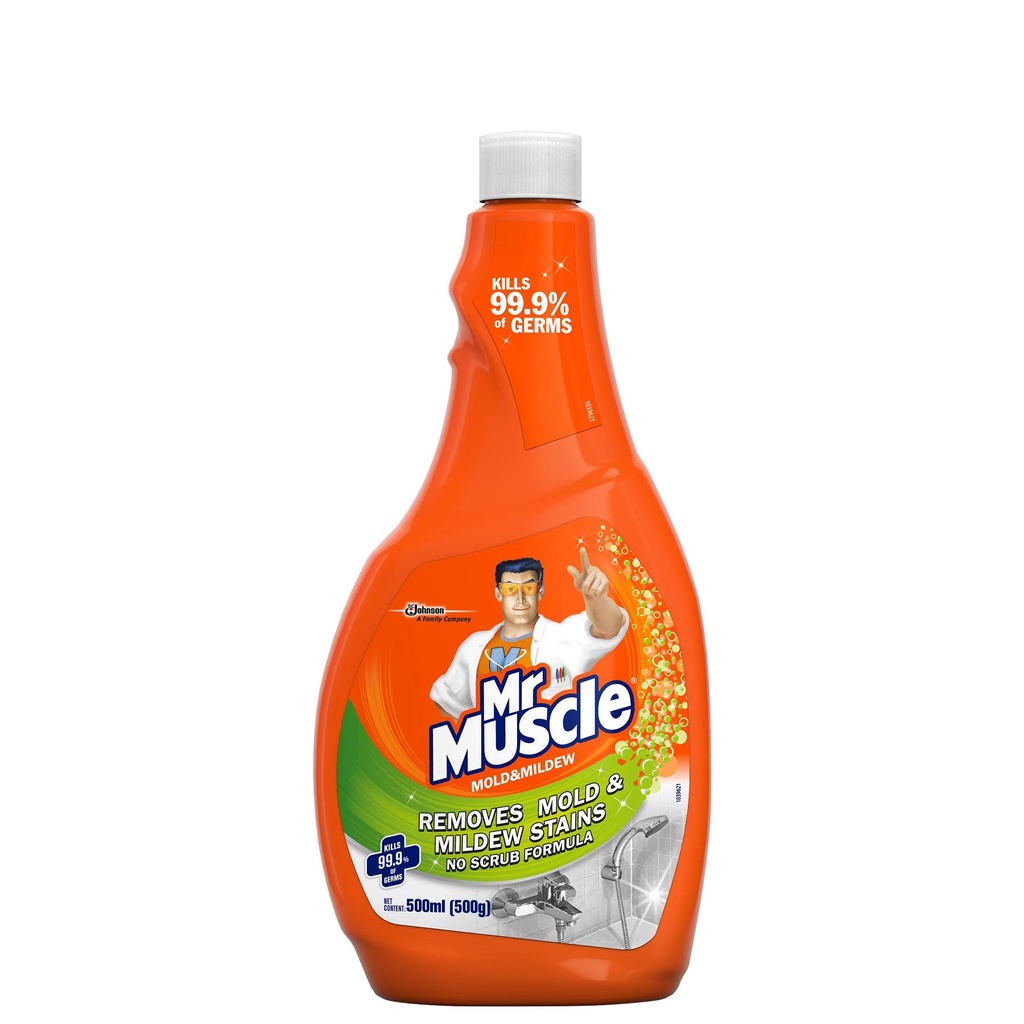 Mr Muscle Mold & Mildew Cleaner refillable 500mL | Shopee Philippines