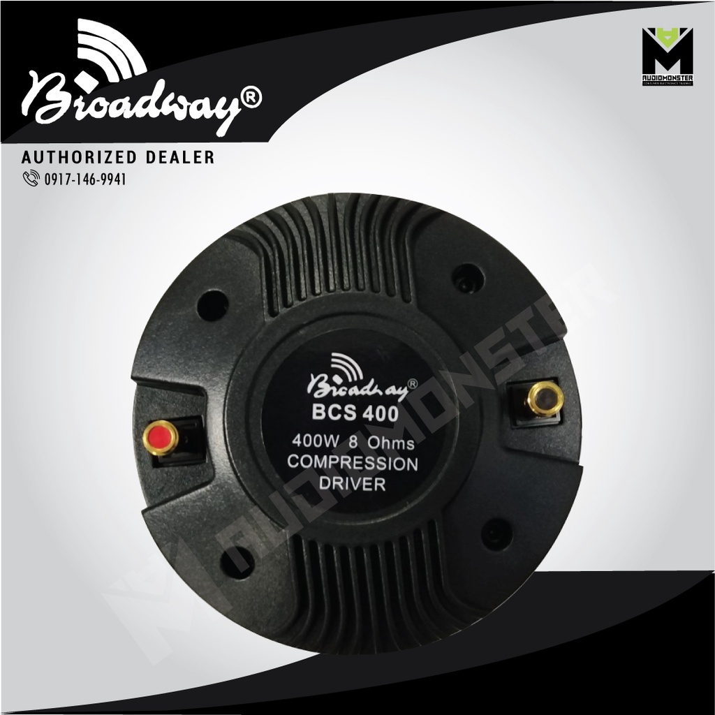 Broadway BCS-400 400watts Pure Titanium Diaphragm Compression Driver ... Broadway BCS-400 400watts Pure Titanium Diaphragm Compression Driver ...
