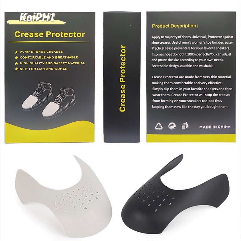 Shoe Shield for Sneakers Anti-Crease Wrinkled Fold Support Toe Cap Sho ...