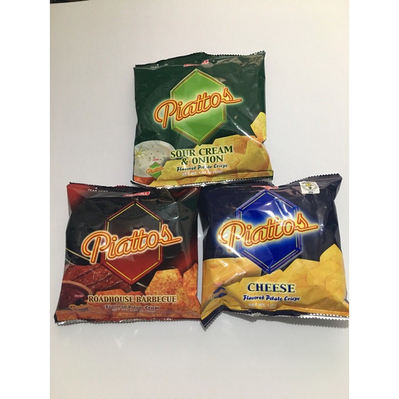 Piattos Flavored Potato Crisps 40g | Shopee Philippines