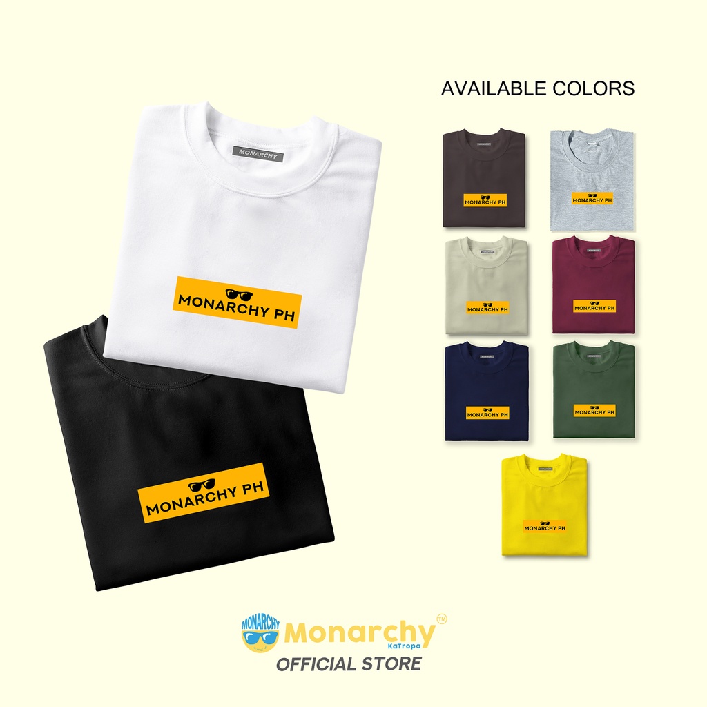Monarchy Official Logo Tees Vol. 3 Upper Glass Men's T-Shirt Unisex ...