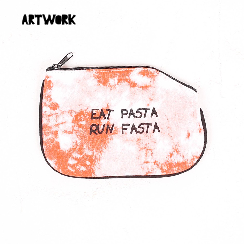 ARTWORK Eat Pasta (Coin Purse) | Shopee Philippines