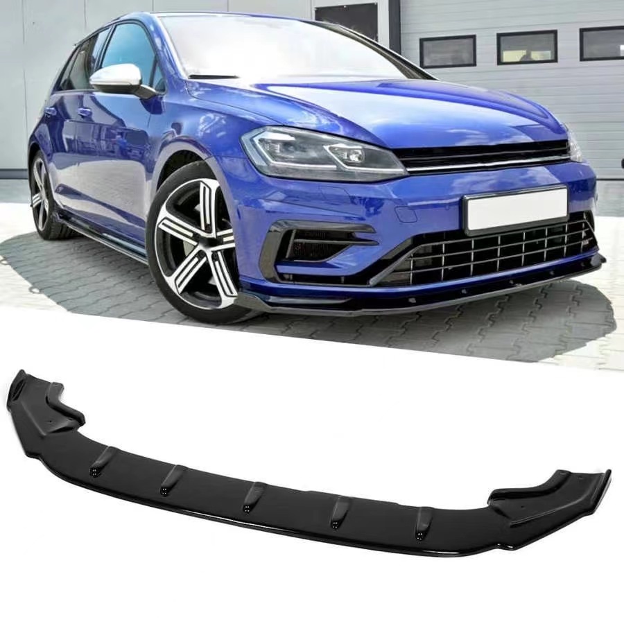 Volkswagen Vw MK7 MK7.5 GTI R Front Bumper Diffuser Lip MK7R MK7.5R ...