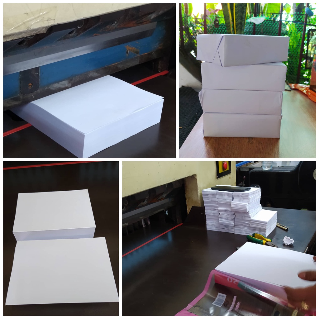 Coupon Bond Paper A6 Size (500 Sheets) (1/4 Bond Paper size) WayBill ...