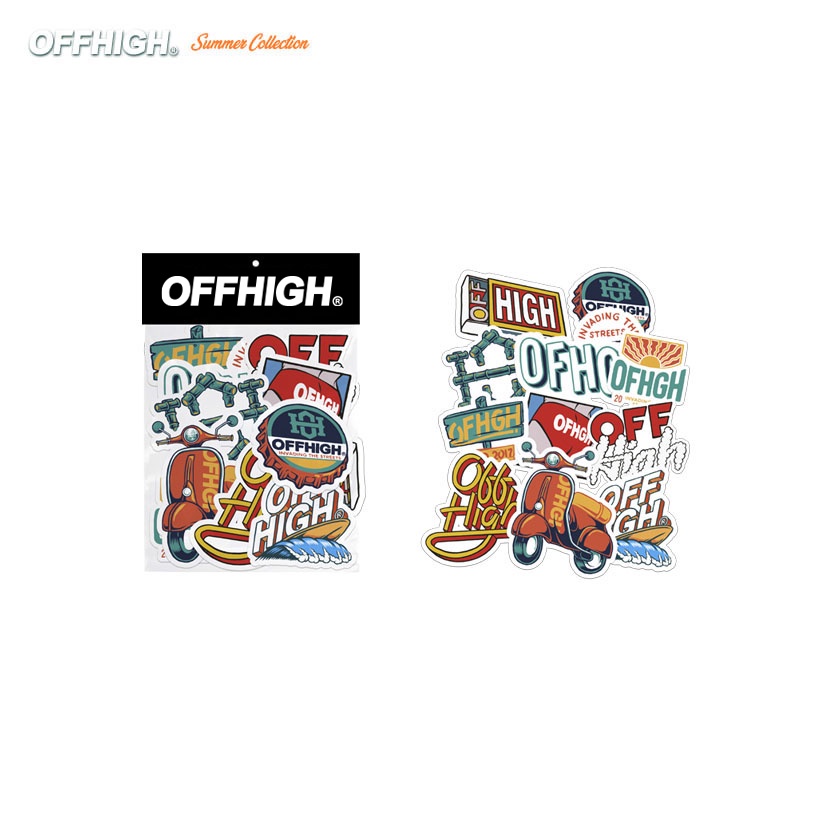 OFFHIGH SUMMER EDITION - STICKER PACK | Shopee Philippines