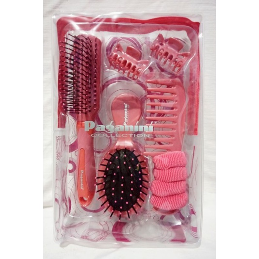[JAS] Paganini Gift Set Hairbrush High Quality Hair brush Mall pull out ...