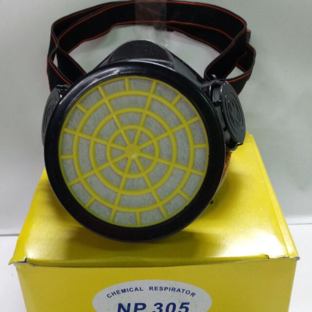 Chemical Respirator Gas Mask Single Cartridge | Shopee Philippines