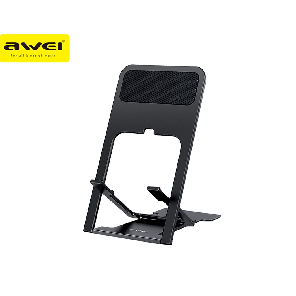 Awei X28 Portable Mini Super Thin Phone Holder Non-slip with 4 Gear ...