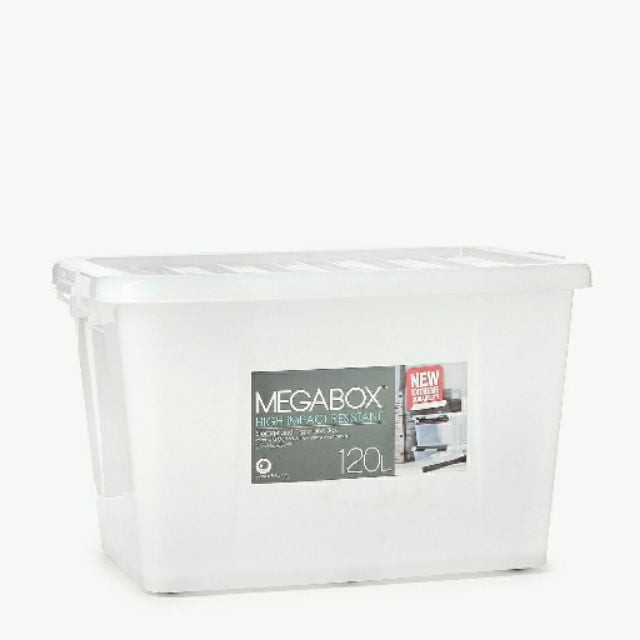 MG-699 MegaBox High-Impact Storage box 120L | Shopee Philippines