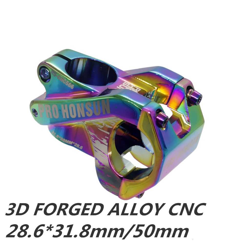 Aluminum Alloy CNC Bicycle Stem MTB 50mm Stems Handlebar 31.8mm DH AM ...