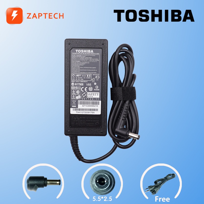 Toshiba 19V 3.95A Laptop Charger Satellite Pro P300 S300 C660 Tecra R840 R850 R950 R940 PA5034U ...