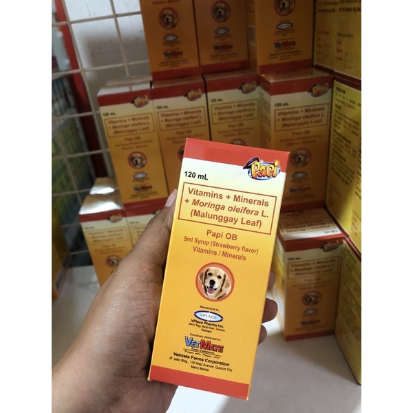 Papi OB Pre and Post Natal Supplement 120ml | Shopee Philippines