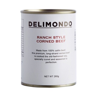 Delimondo Ranch Style Corned Beef 260g | Shopee Philippines
