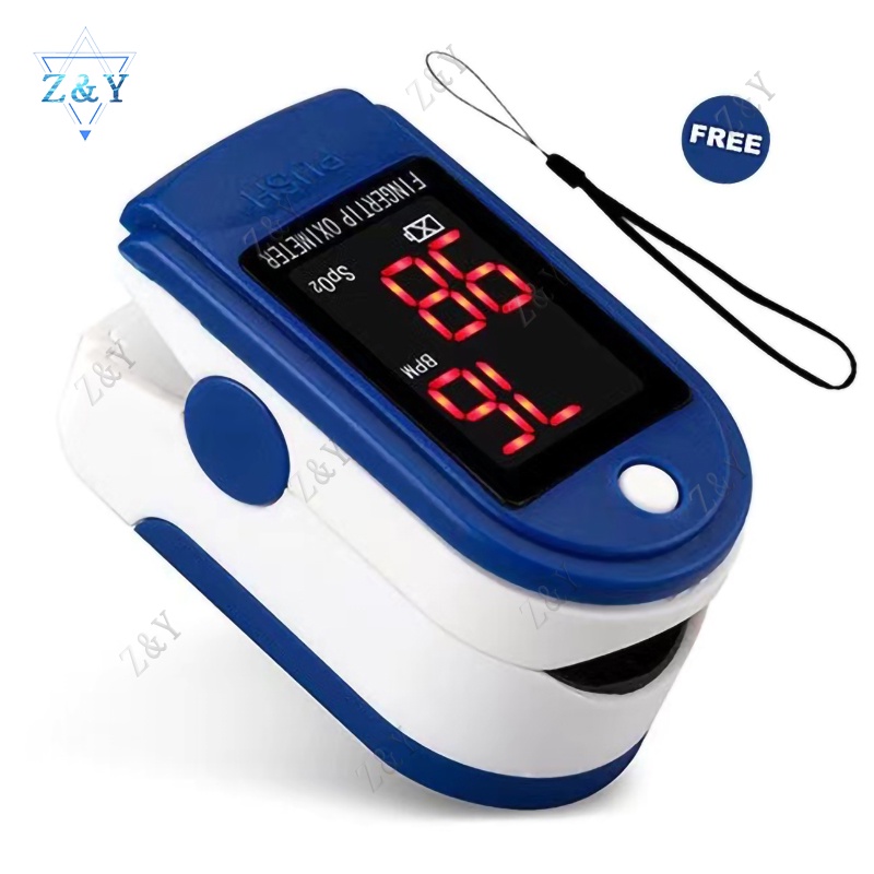 Portable Fingertip Pulse Oximeter OLED Pulse Oximeter Display | Shopee ...