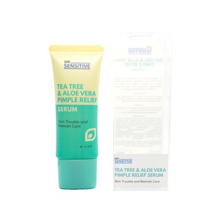 Dr. Sensitive Tea Tree And Aloe Vera Pimple Relief Serum 30mL | Shopee ...