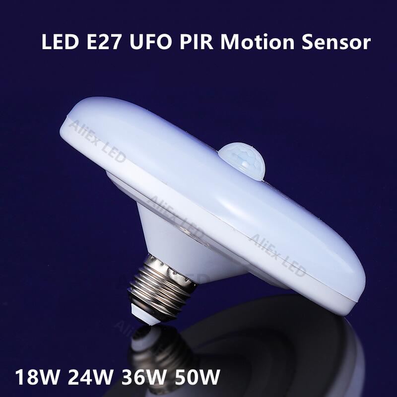 2022 LED E27 PIR Motion Sensor Ceiling Lights PIR Night Light Sensor ...