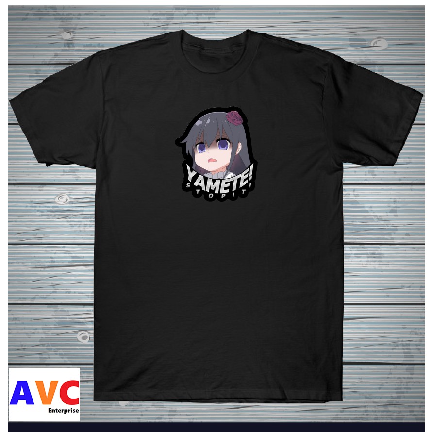 YAMETE KUDASAI T SHIRT - YAMETE - UNISEX - GILDAN - AVC ENTERPRISE ...