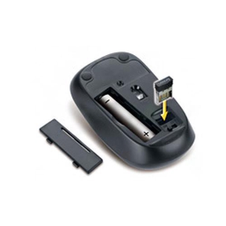 ME Firewolf Q2 wireless USB mouse, compact office | Shopee Philippines