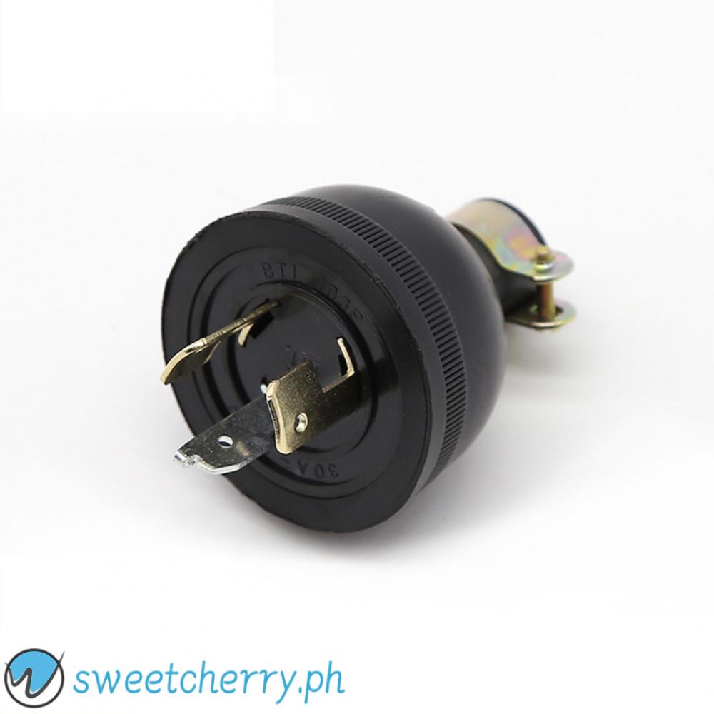 168F American Anti-Loose Generator Plug 30A AC 250V 1.2cm 168f 3 Pins ...