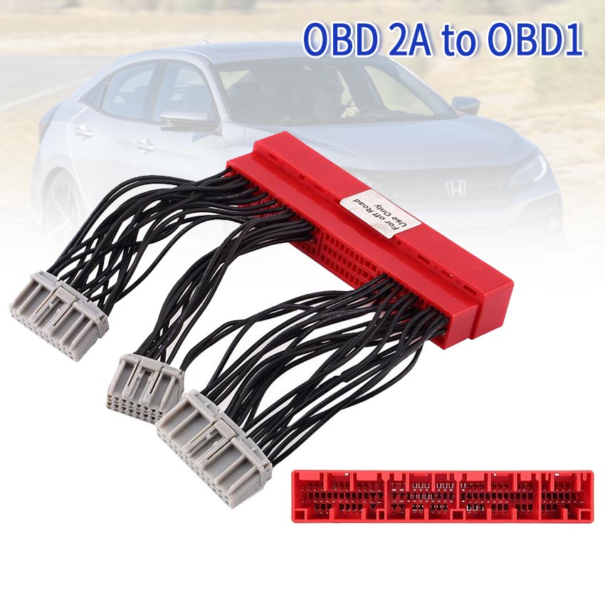 OBD2a To OBD1 ECU Jumper Conversion Harness Adaptor Wiring Car Harness ...