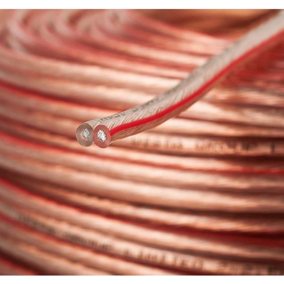 Heavy Duty SPEAKER WIRE Tansparent (PER METER) | Shopee Philippines