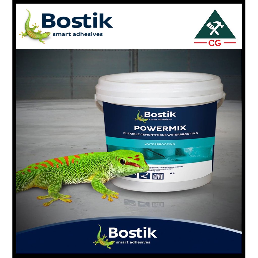 BOSTIK Powermix 4 liters Flexible Cementitious Waterproofing | BeeCost