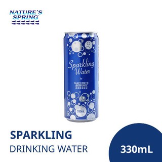 Nature's Spring Sparkling Water 330mL | Shopee Philippines