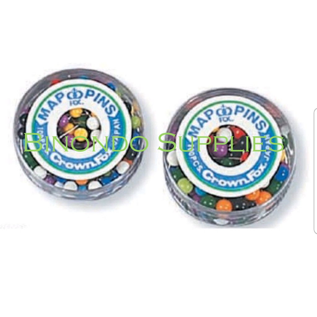 Bulletin Board Pins Push Pins Map Pins 2 sets | Shopee Philippines