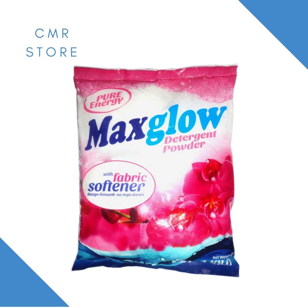 Maxglow Powder Detergent w/ Fabric Conditioner 1kg | Shopee Philippines